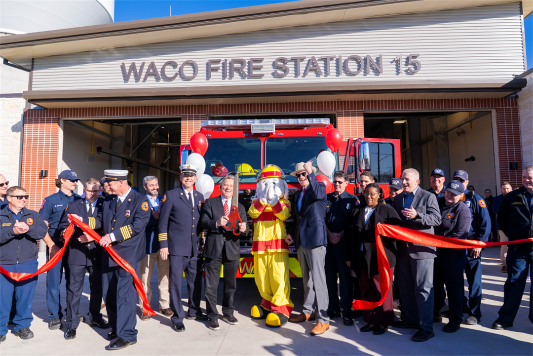 City of Waco Celebrates Fire Station #15 Grand Opening City of Waco